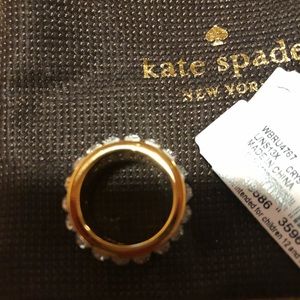 kate spade | Jewelry | Kate Spade Crystal Chips Ring | Poshmark